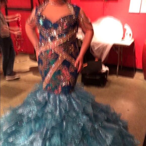morgan wells | Dresses | Morgan Wells Original Ballgown | Poshmark